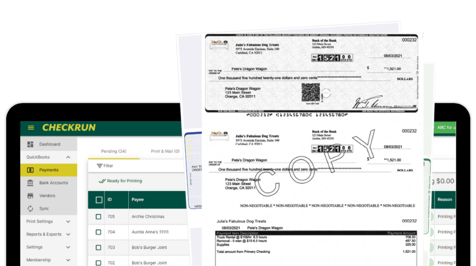 Check Writing Software for Businesses | Checkrun