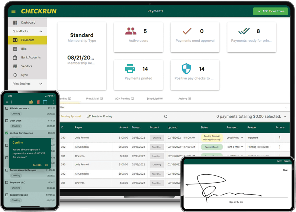 The Simplest Way to Pay Vendors by Check | Checkrun