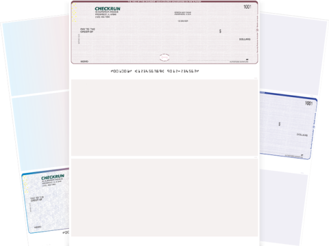 Order Blank Check Stock | Order Business Checks | Checkrun