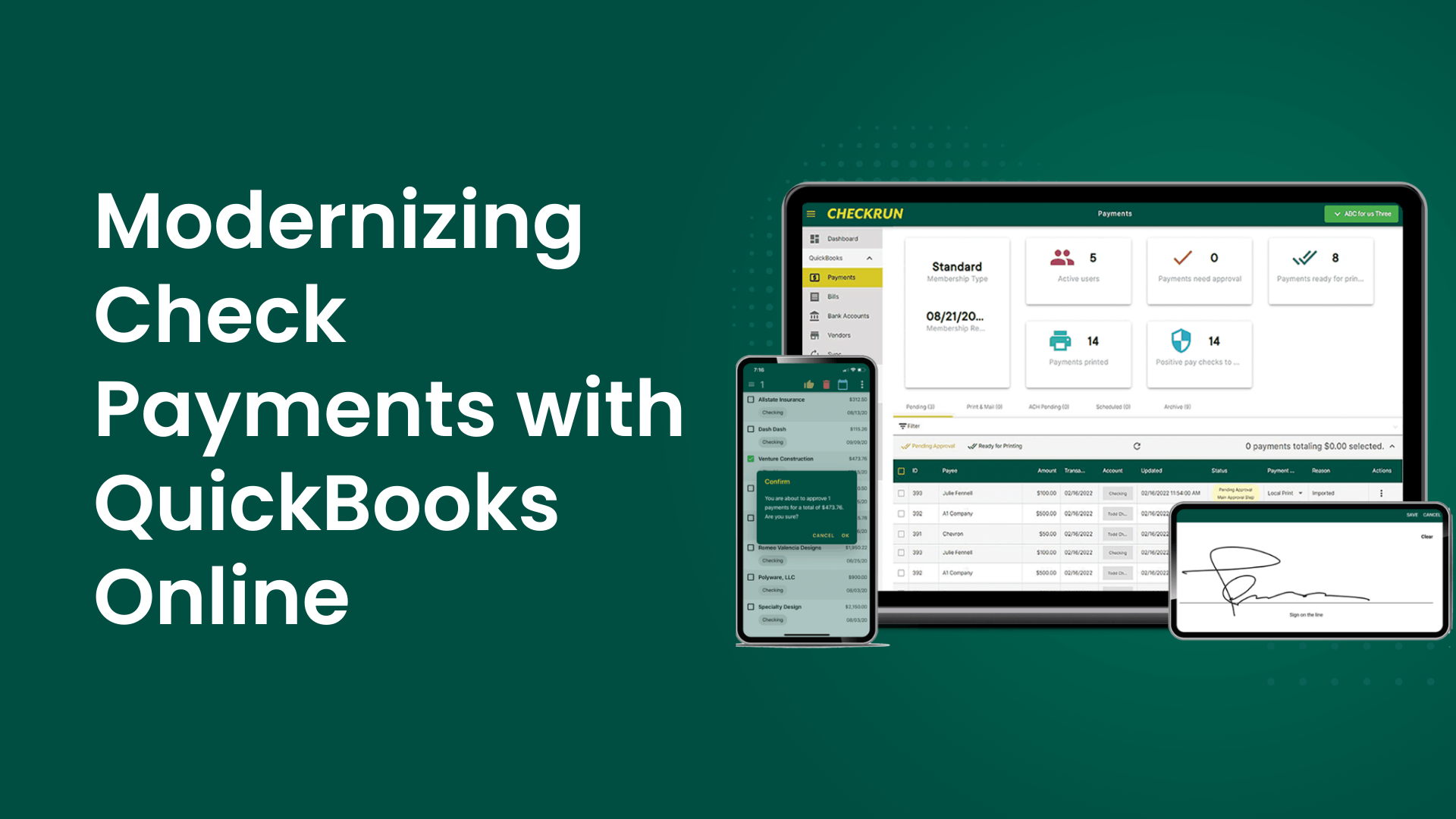 Check Writing Software for Businesses | Checkrun