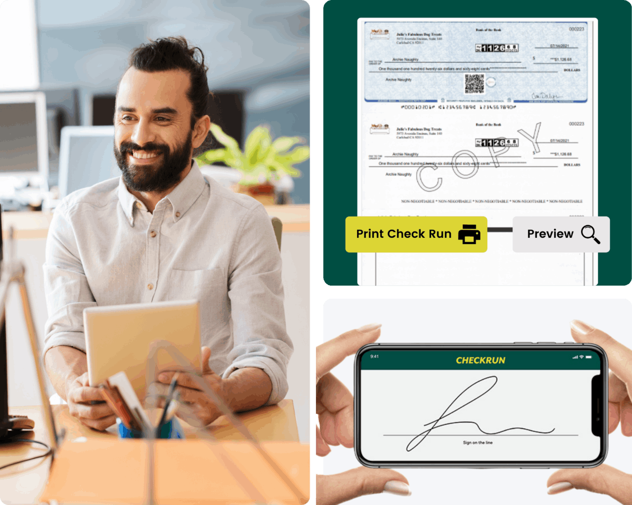 Online Check Writer Alternative | Checkrun